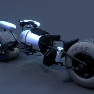 3D Bat Bike | inLite studio 3D store