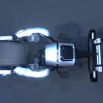 3D Bat Bike | inLite studio 3D store